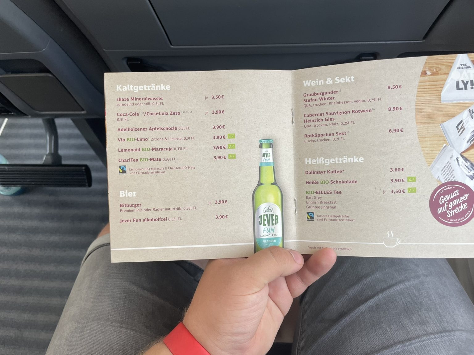 Interrail Wiki's Food and drinks on board trains